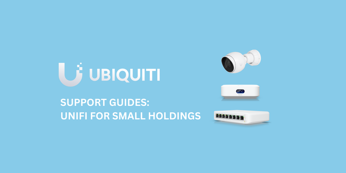 Ubiquiti UniFi Setup Guide for Small Holdings — MS Dist